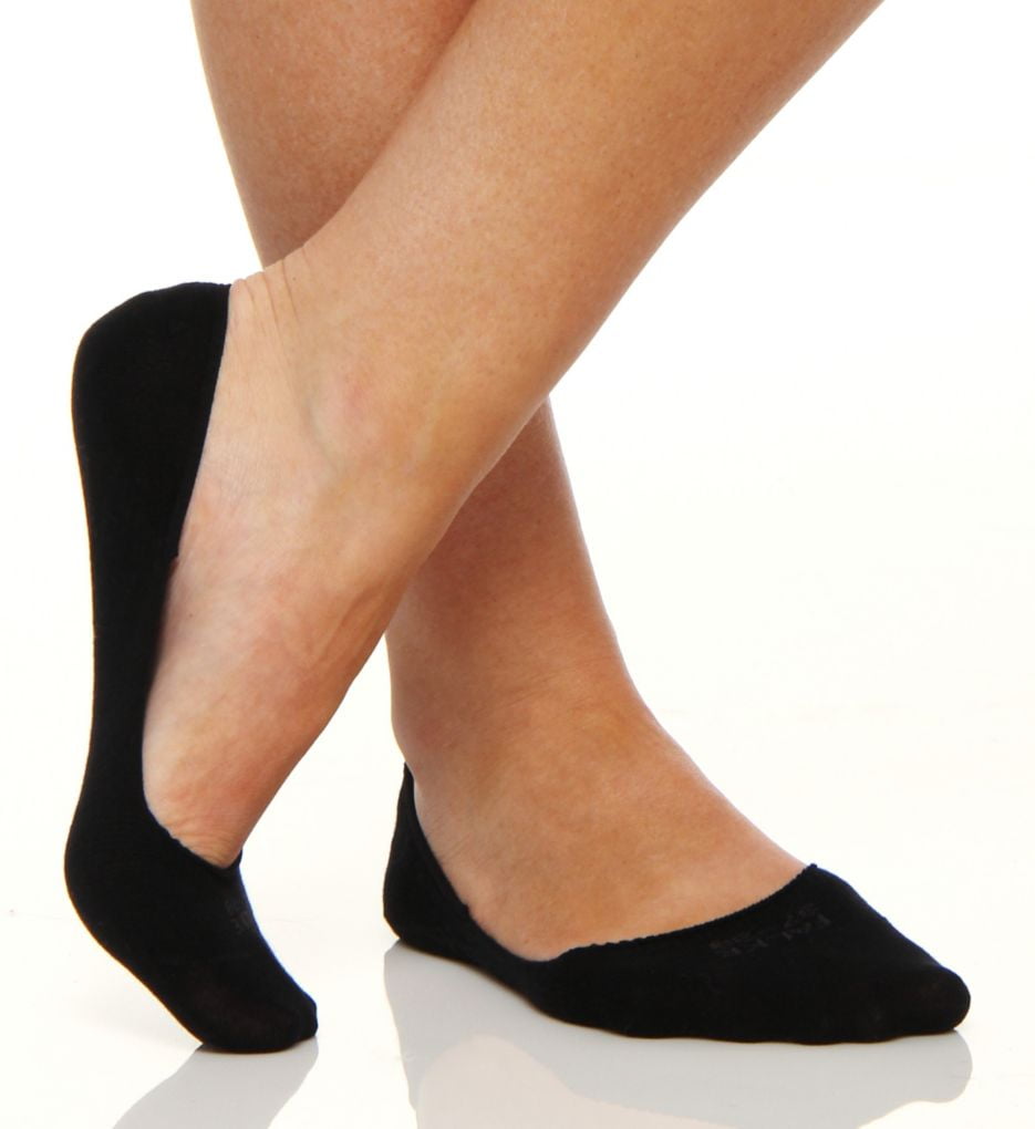 Women's Falke 47567 Invisible Casual Step Sock (Black L) - Walmart.com
