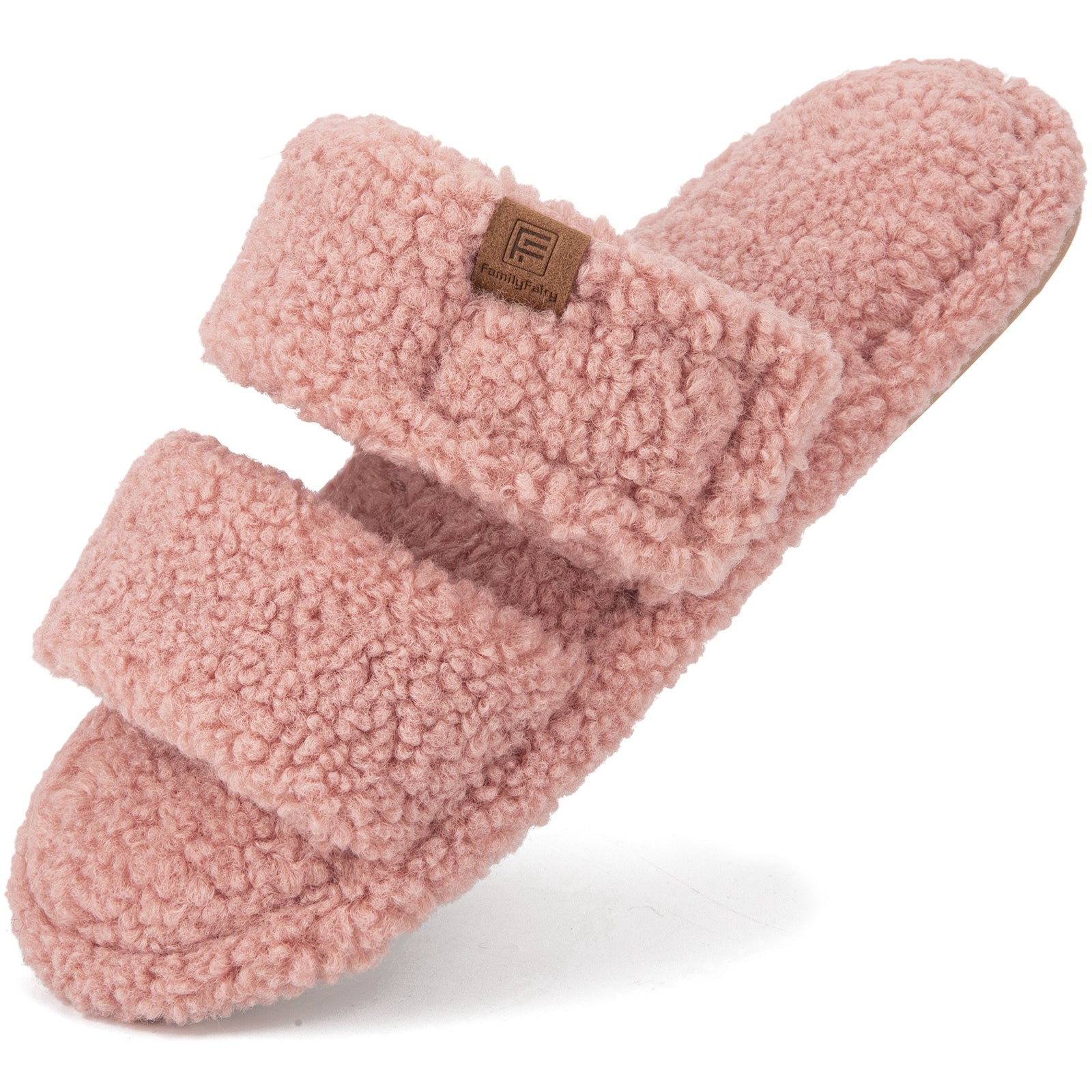 HOMEHOT Womens Fuzzy Slippers Plush Lined Memory Foam Slippers Chenille ...