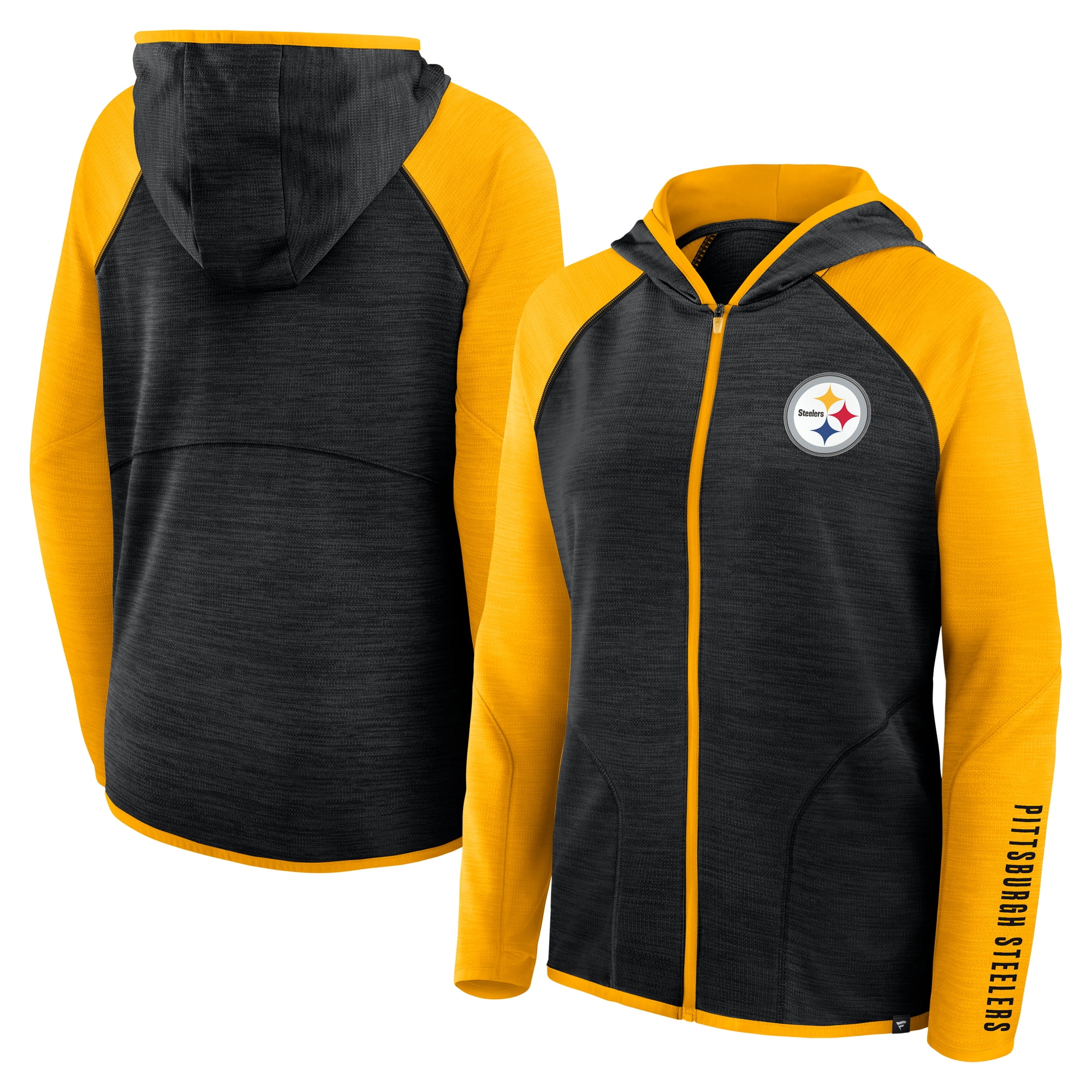 Women's Fanatics Black/Gold Pittsburgh Steelers Redzone End Around Pass ...