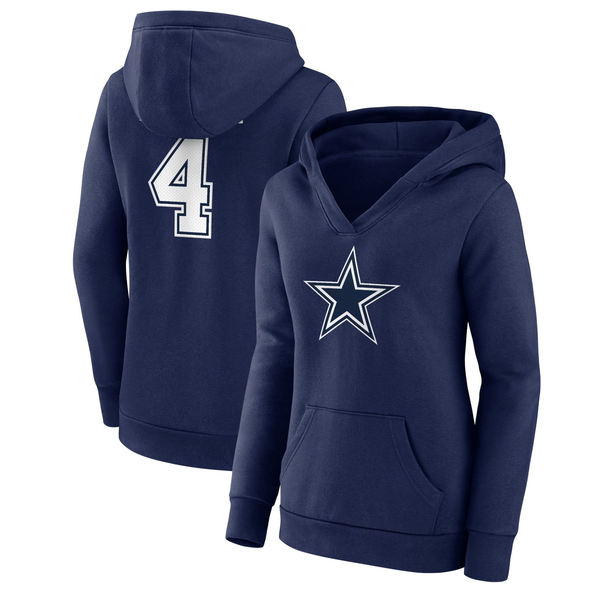 Fanatics Women's Long Sleeve NFL Clothing - Dak Prescott Dallas Cowboys ...