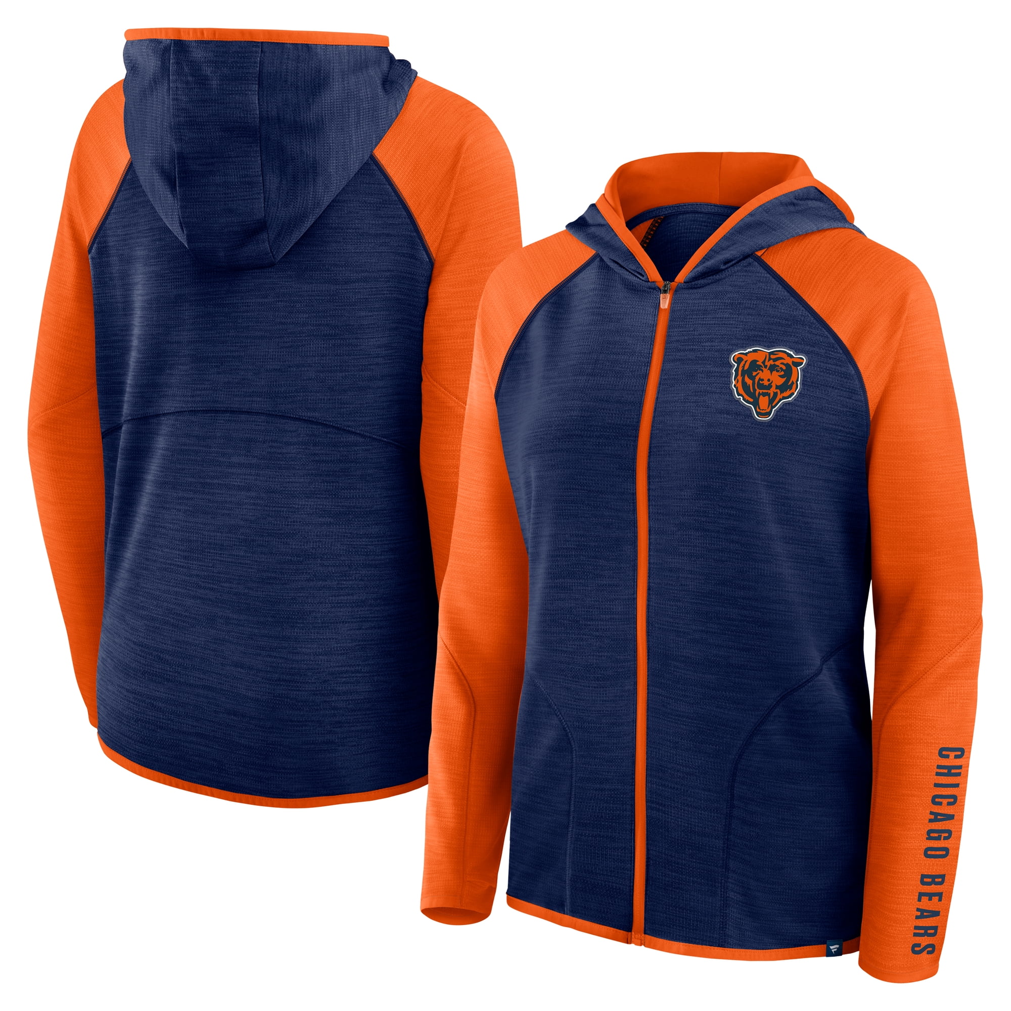 Women's Fanatics Navy/Orange Chicago Bears Redzone End Around Pass ...