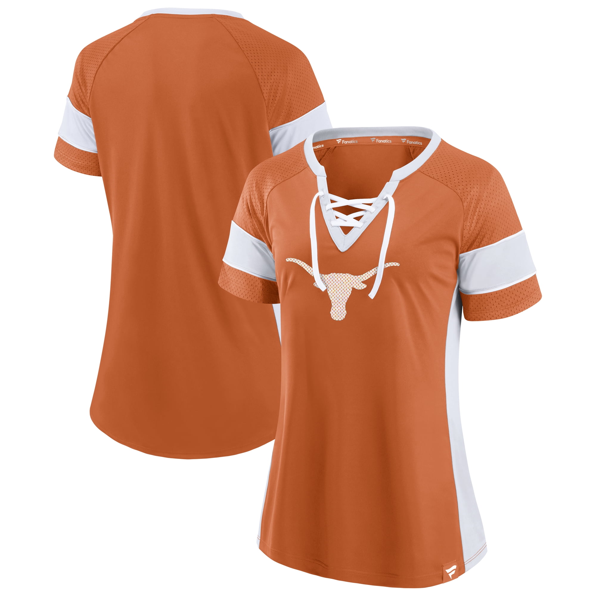 Women's-Fanatics Texas Orange Texas Longhorns Unmasked Hero Block Party ...