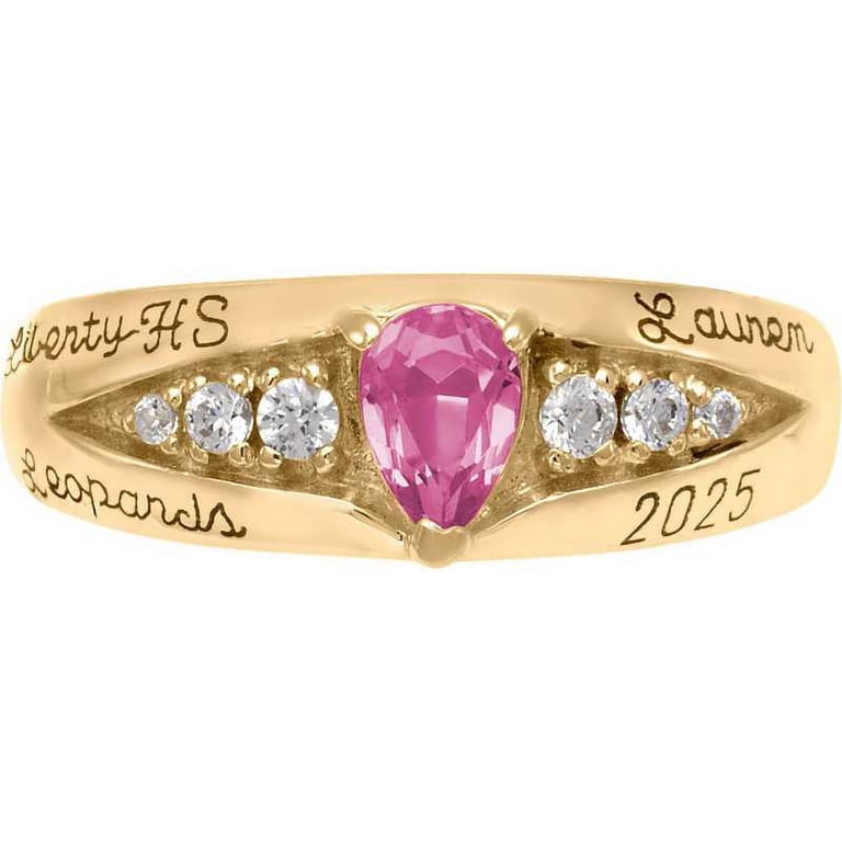 Walmart Class Rings For Girls Amazon.com: CEKAMA Class Ring For Women
