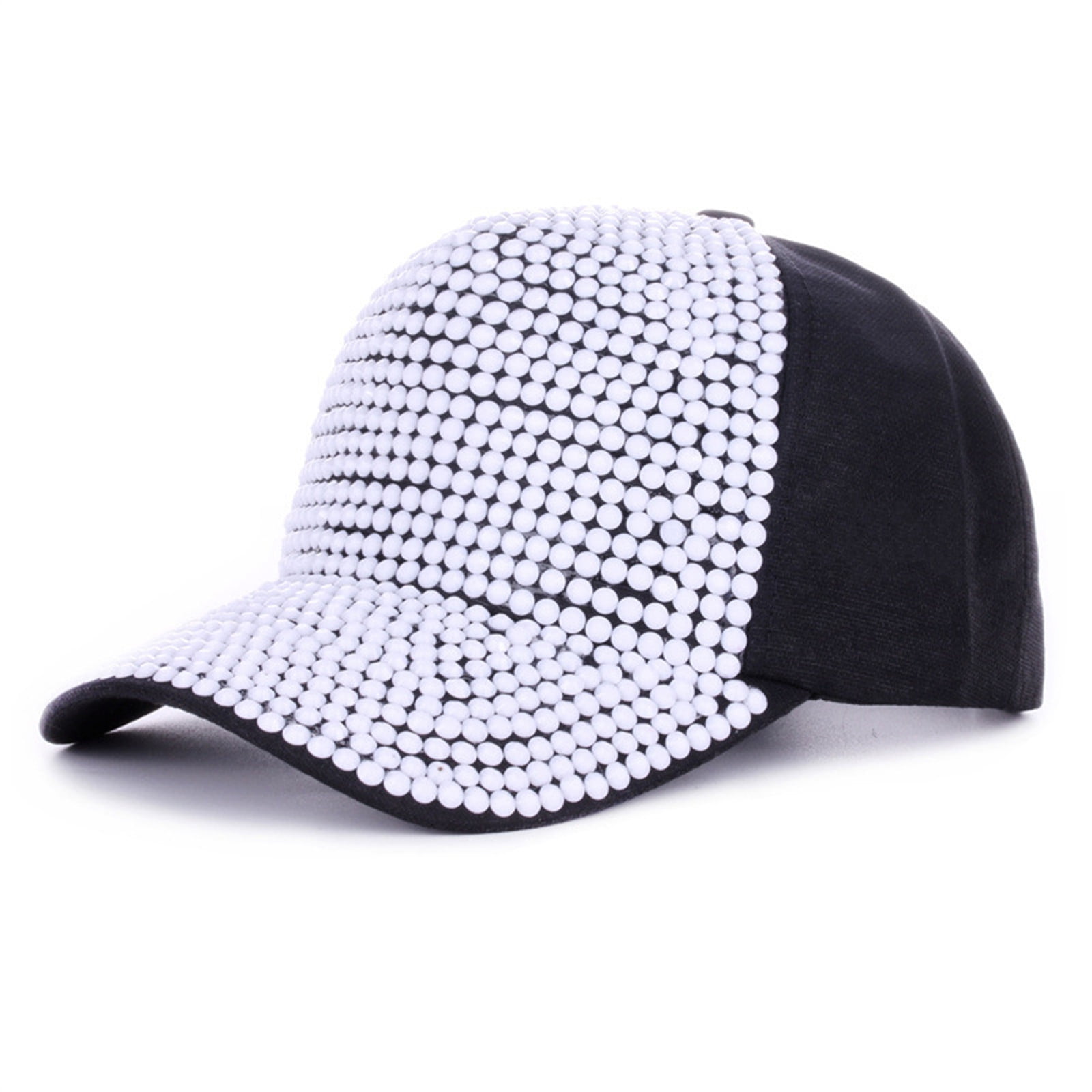 Women's Fashion Rhinestone Summer Baseball Cap Trendy Sun Hat For ...