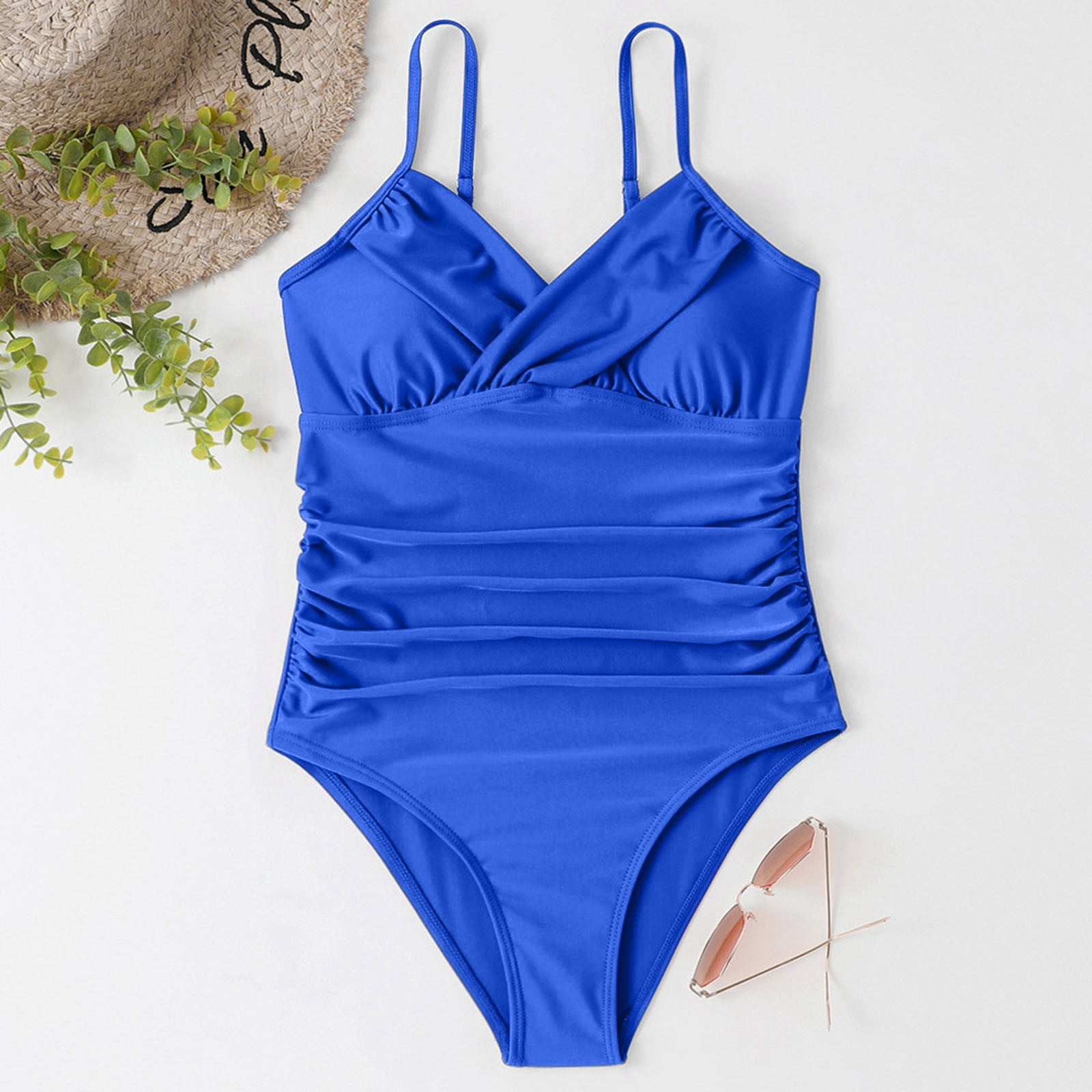 Women's Fashion Swimsuit Multicolor Backless Swimsuit Neon Bikini ...