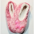 Women's Faux Fur Sherpa Lined Slippers with Sequins, Snuggle Feet ...