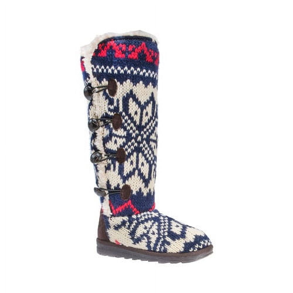 Women's Felicity Braided Mid Calf Boot - Walmart.com