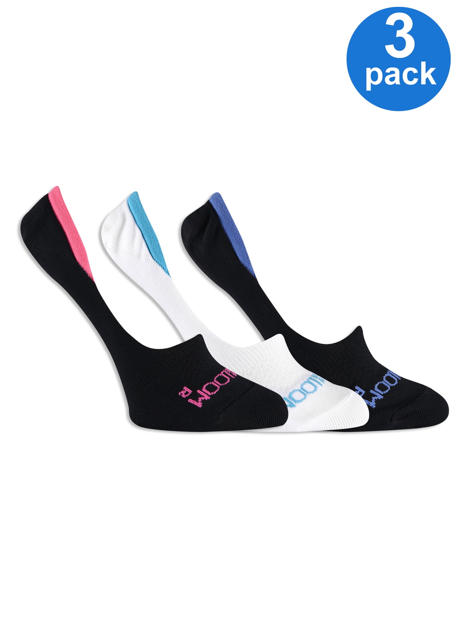 Women's Fit For Me Breathable Nylon Liner 3 Pack - Walmart.com