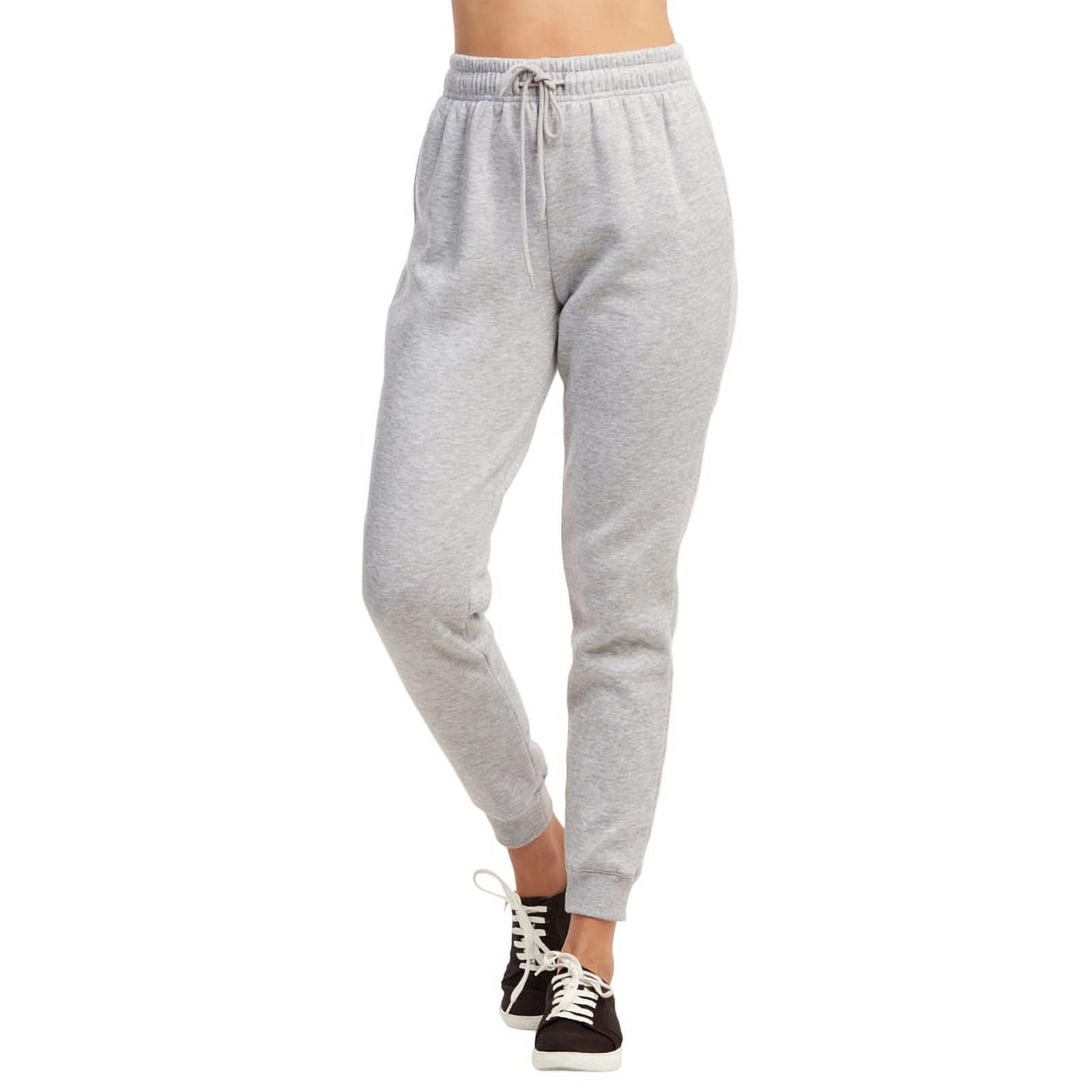 Women’s Fleece Jogger Pants with Drawstring and Pockets Cotton Thermal ...