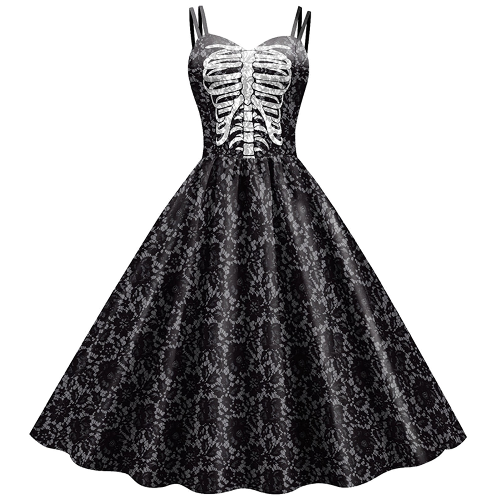 Women's Formal Dress Elegant Solid Color Waist Ribbon Nylon Swimsuit ...