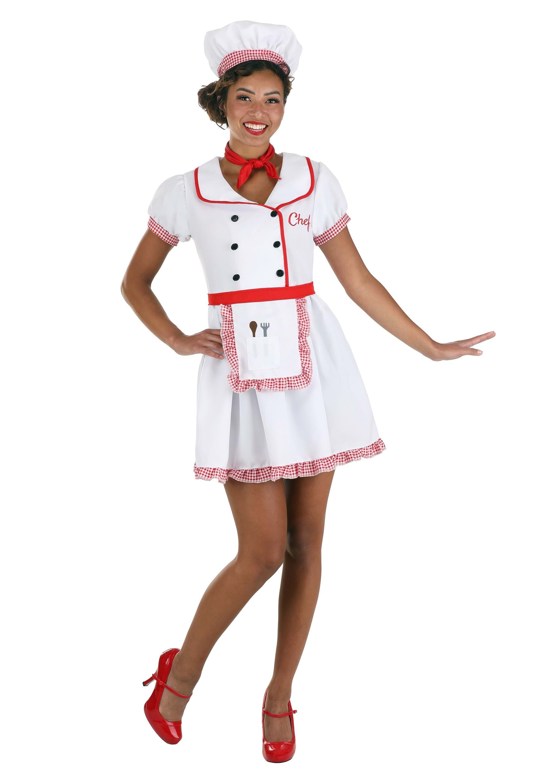 Women's Fresh Chef Costume - Walmart.com