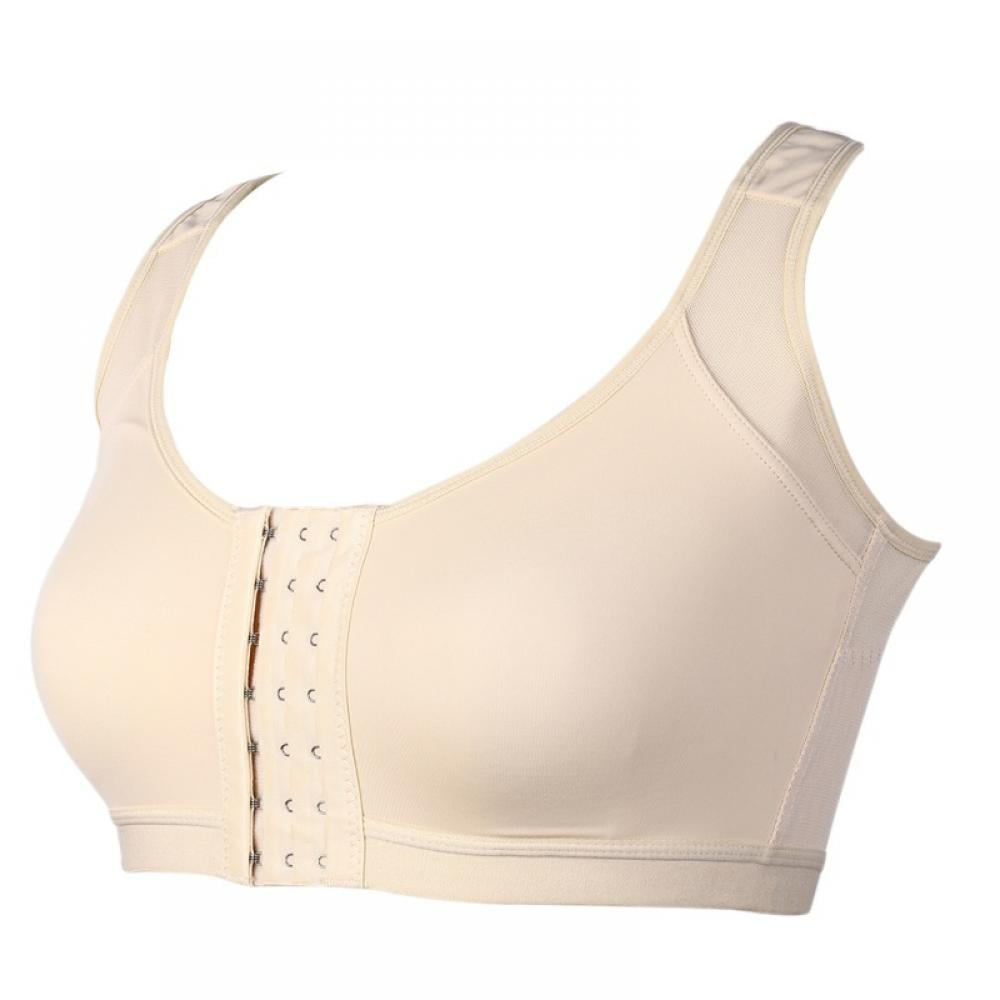 Women's Front Close Bra,Front Closure Brassiere Sports Bra - Walmart.com