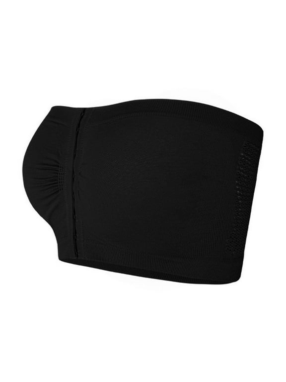 YouLoveIt Women's Bandeau Bra Lace Chest Wrap Floral Lace Tube Top Bra ...