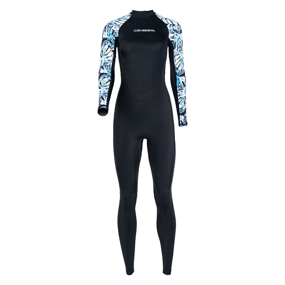 Women's Full Body Wetsuit Surf Suit with Four Way Stretch Protection ...