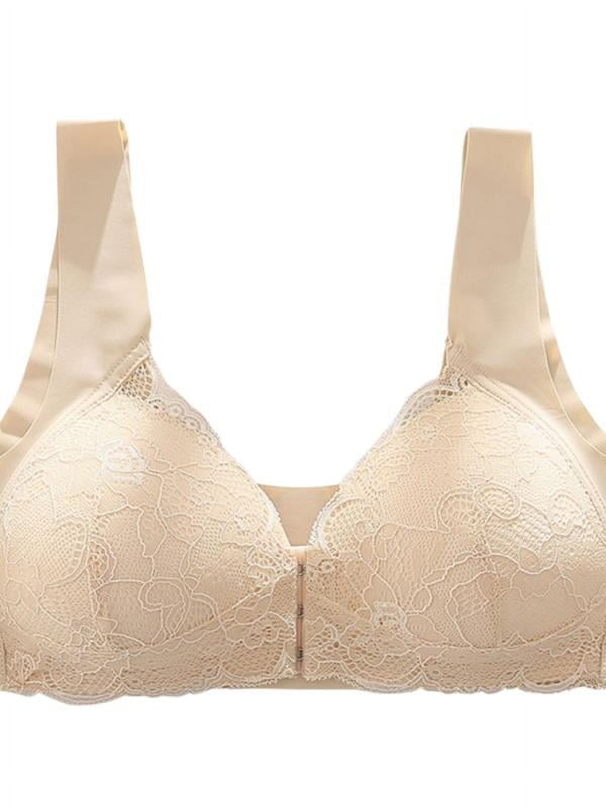 Women's Full Figure Front Close Stretch Lace Bra - Walmart.com