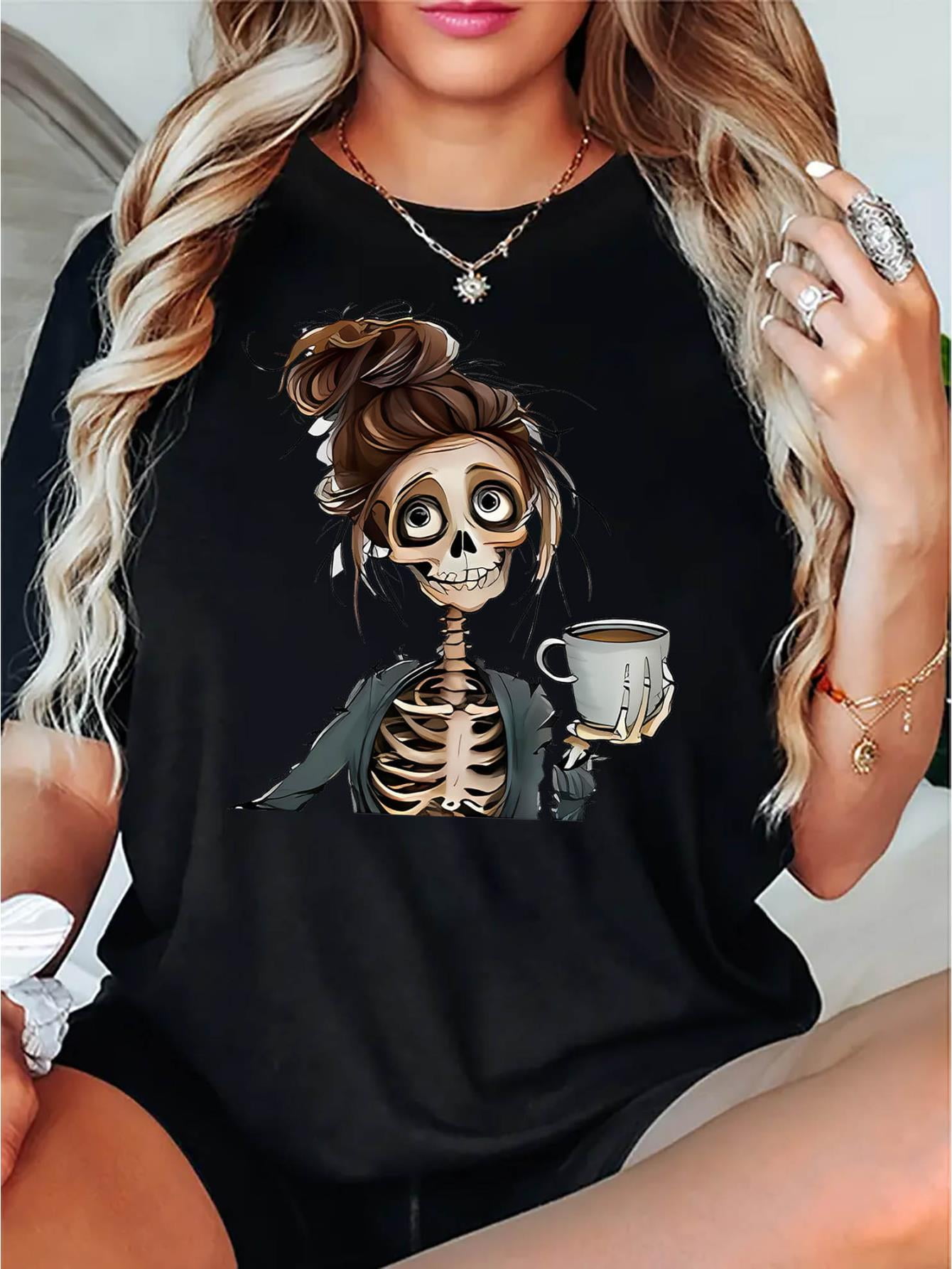 Women's Fun & Trendy Lightning Matchstick for Man Graphic Tee - Casual ...