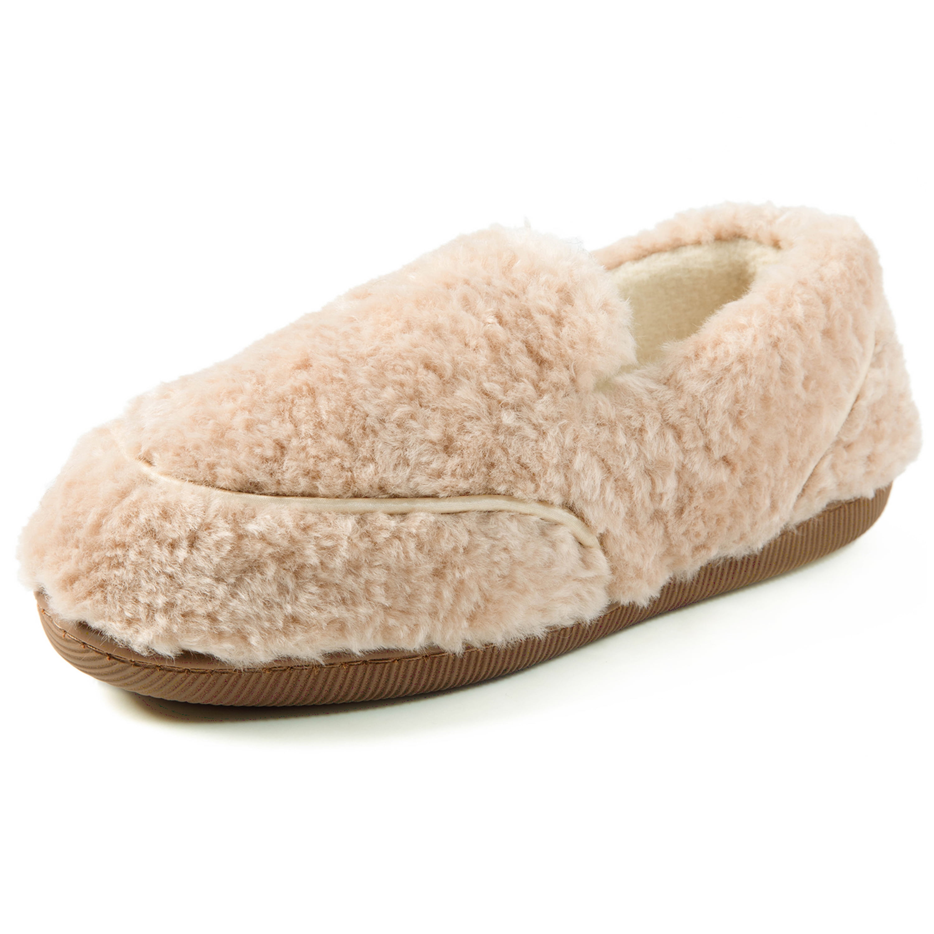 Zizor Women's Cozy Fuzzy Fleece Slippers Comfort House Shoes - Walmart.com
