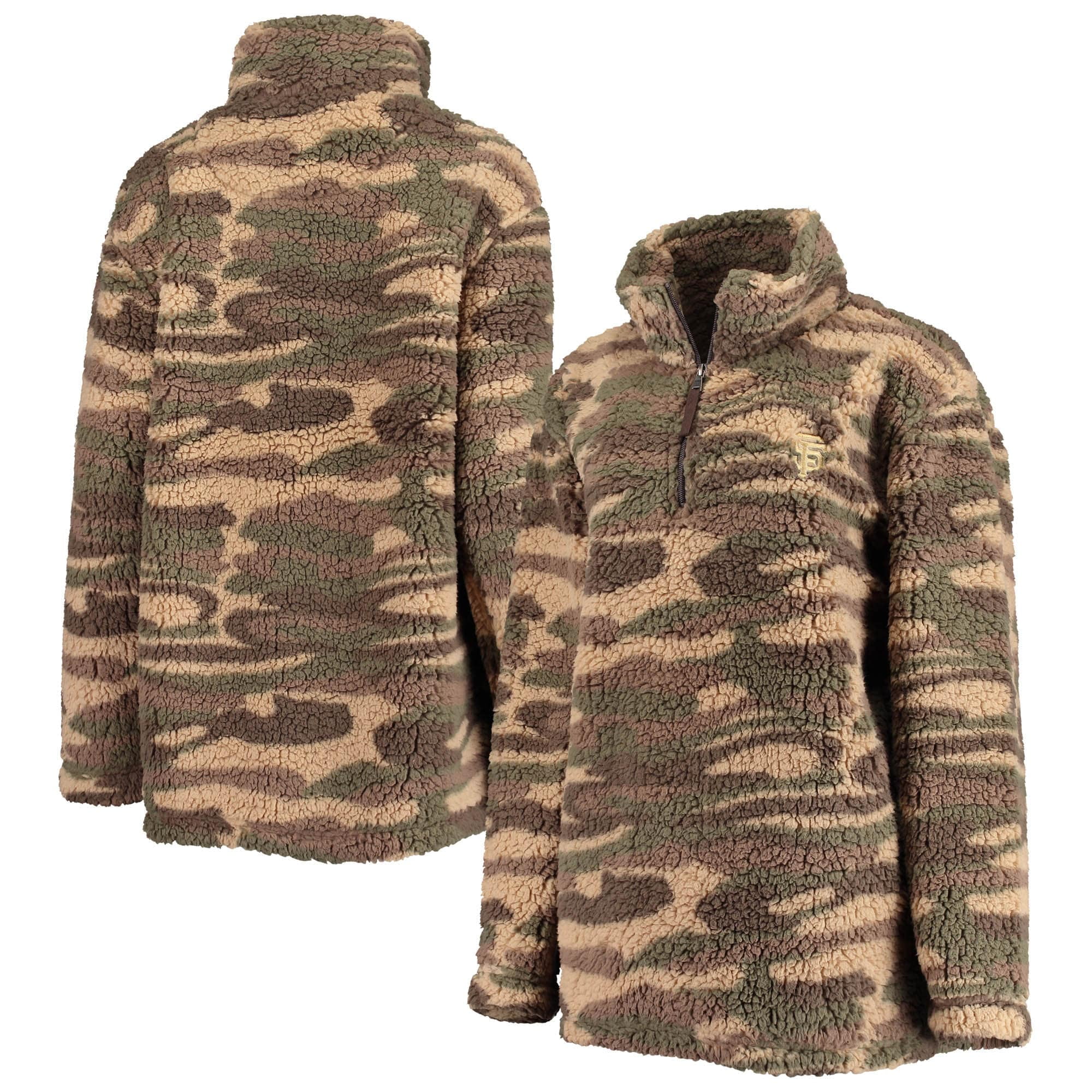 Women's G-III 4Her by Carl Banks Camo San Francisco Giants Sherpa ...