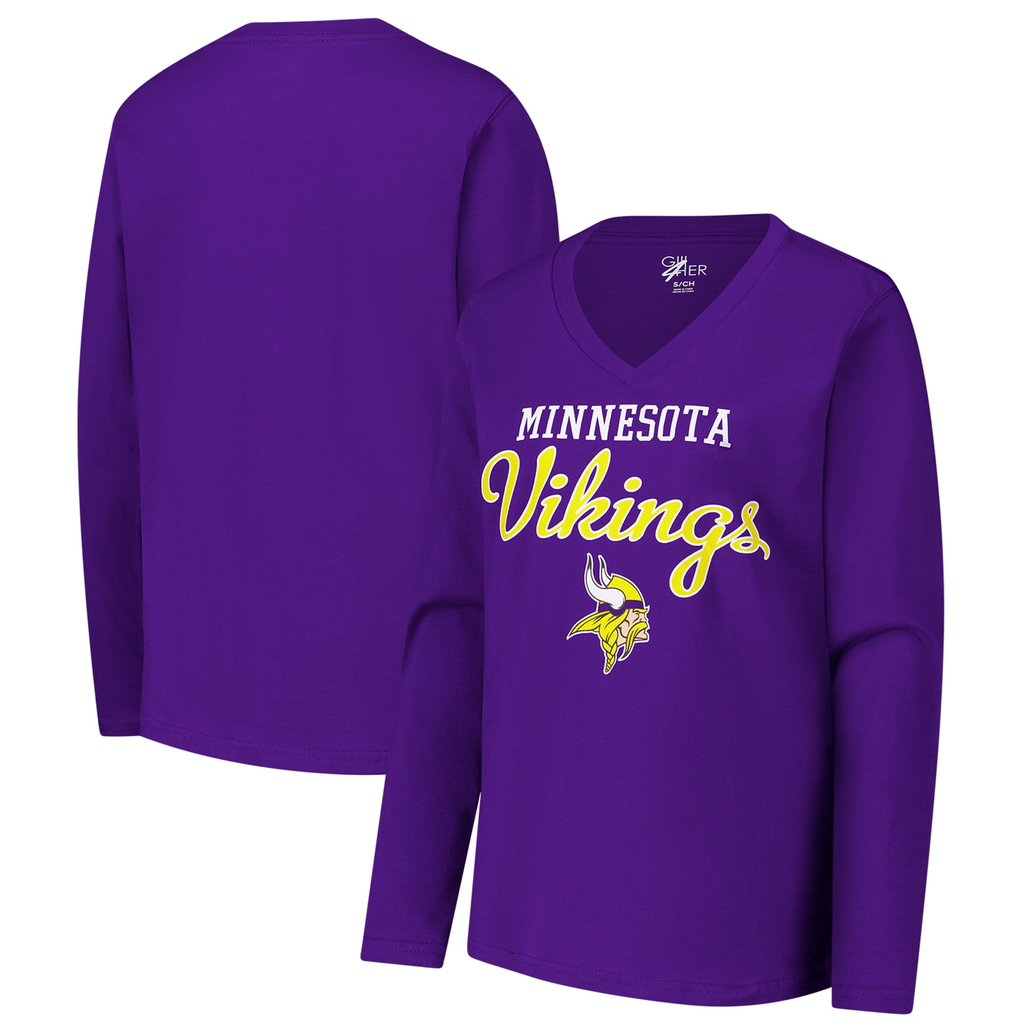 Women's G-III 4Her by Carl Banks Purple Minnesota Vikings Post Season ...