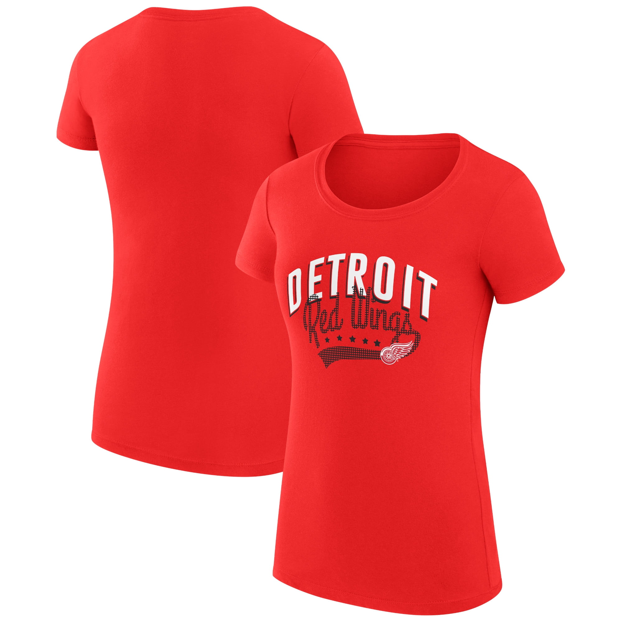 Women's G-III 4Her by Carl Banks Red Detroit Red Wings Filigree Logo ...