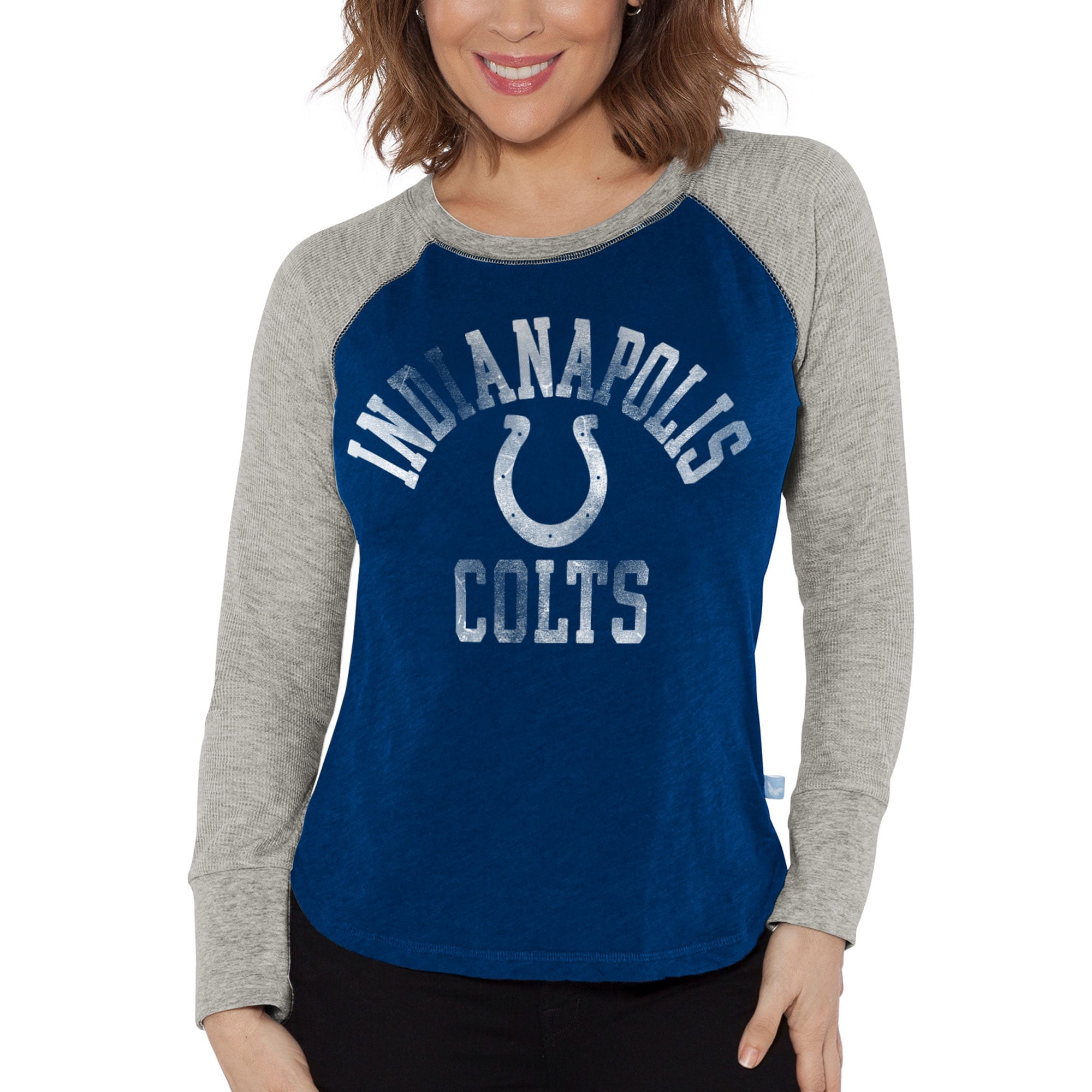 Women's G-III 4Her by Carl Banks Royal/Heather Gray Indianapolis Colts ...