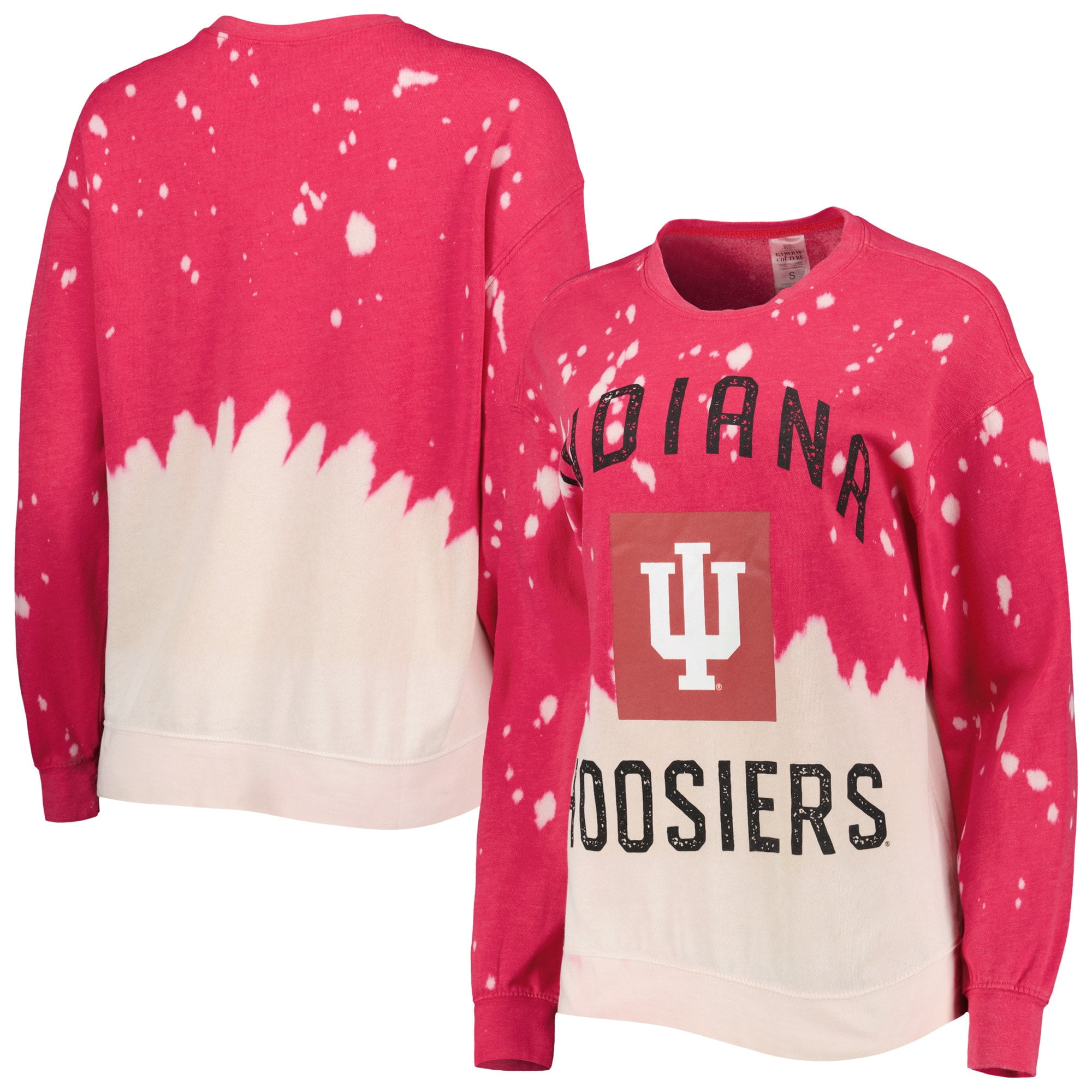 Women's Gameday Couture Crimson Indiana Hoosiers Twice As Nice Faded ...