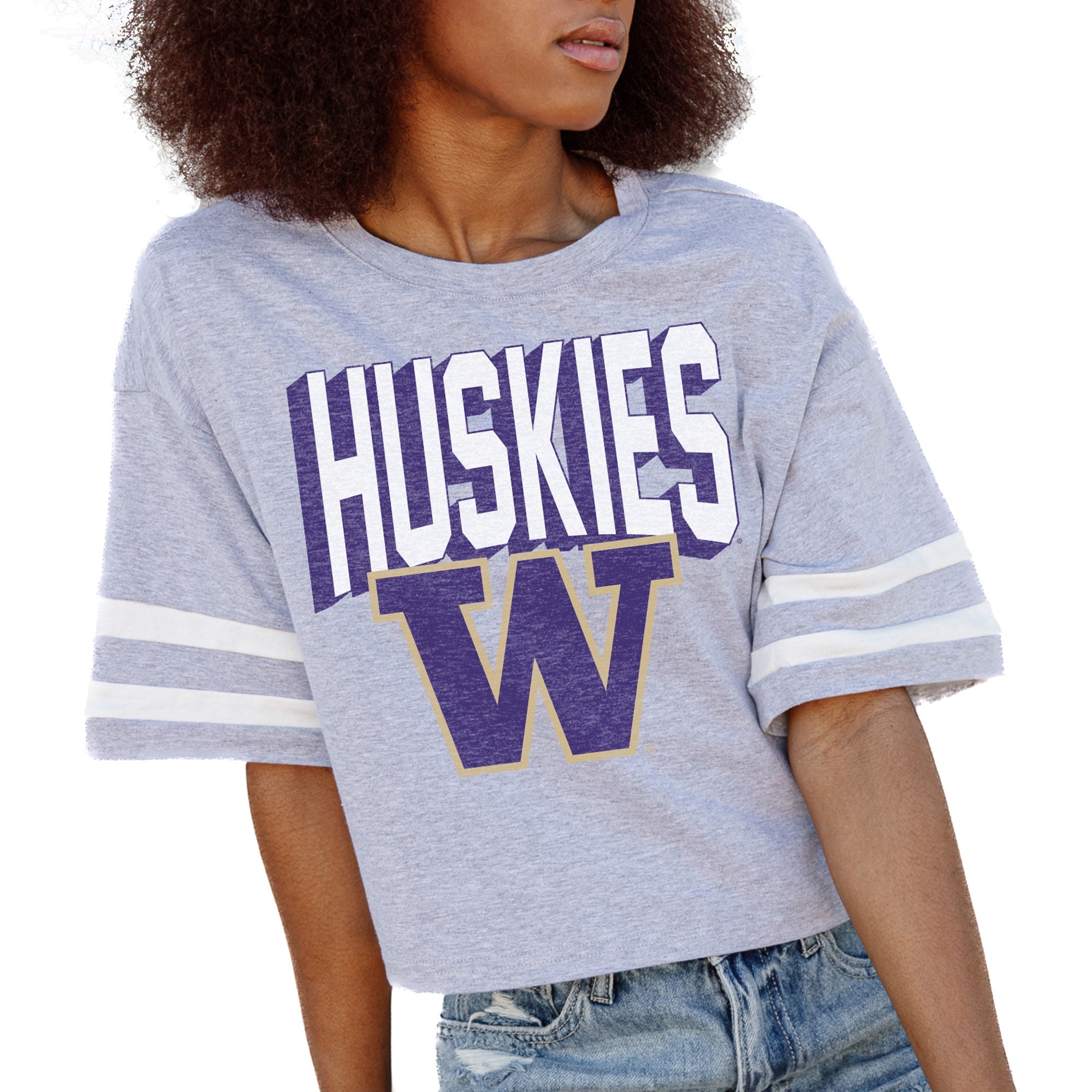 Women's Gameday Couture Gray Washington Huskies No Shortcuts Drop ...