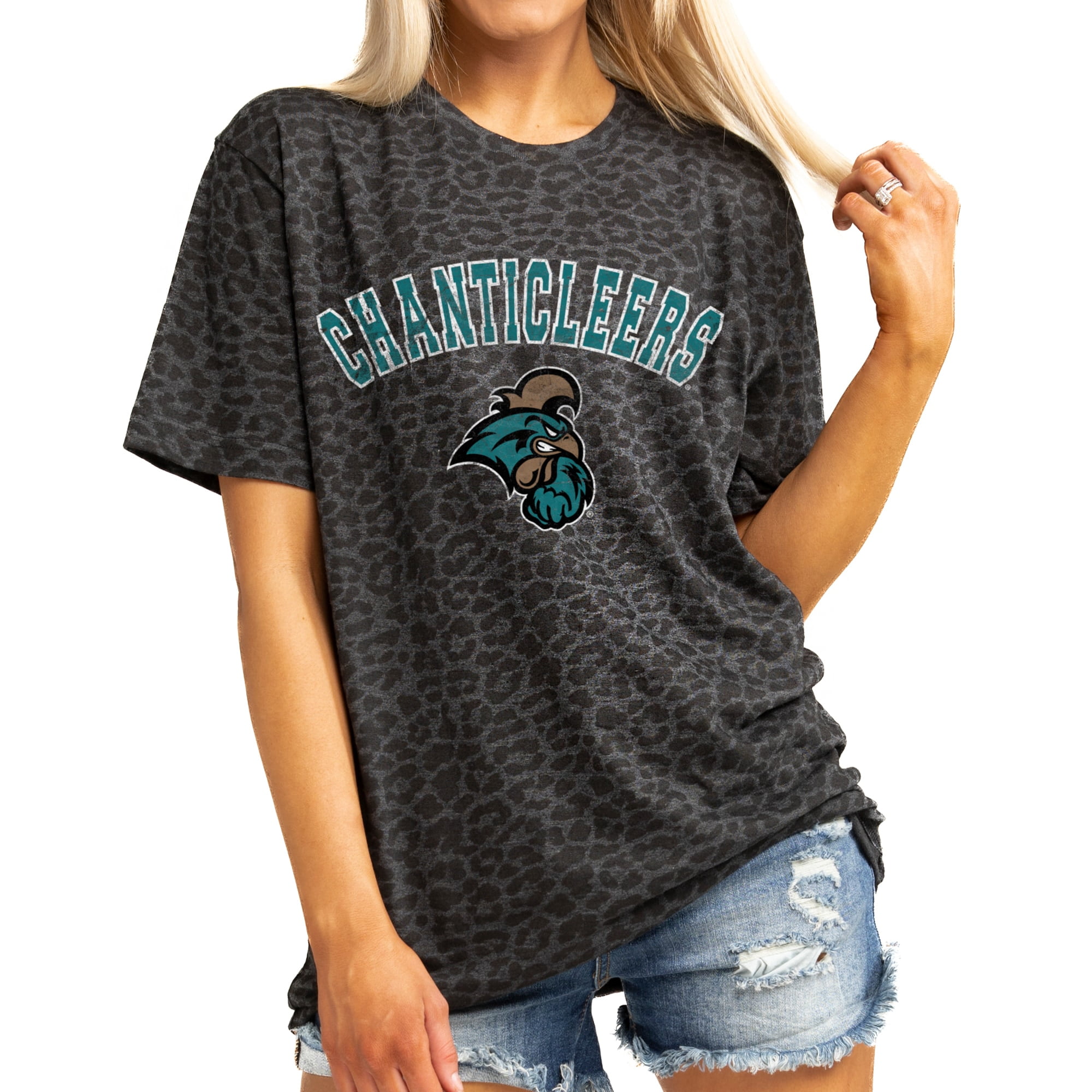 Women's Gameday Couture Leopard Coastal Carolina Chanticleers All the ...