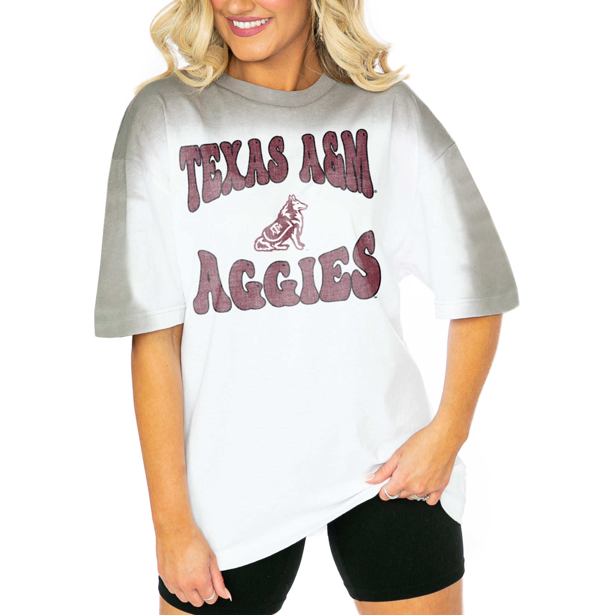 Women's Gameday Couture White/Gray Texas A&M Aggies Campus Glory ...
