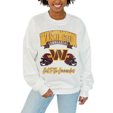 Women's Gameday Couture White Washington Commanders Sunday Drives ...