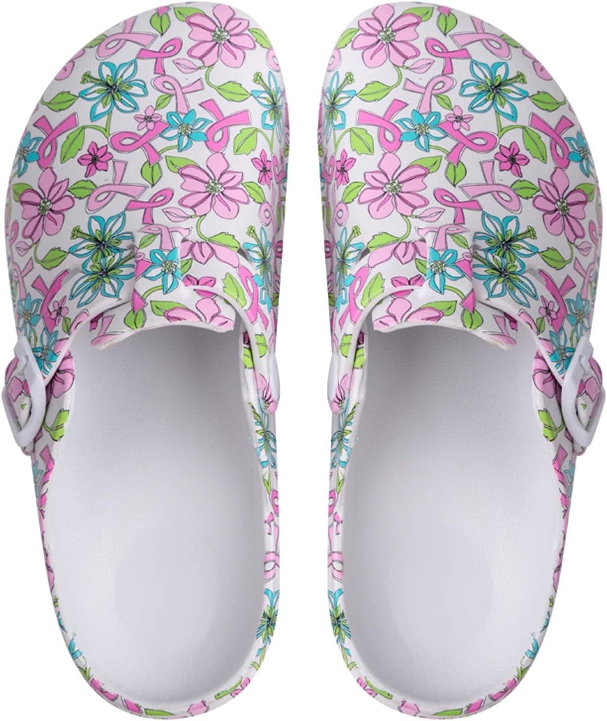 Women’s Garden Clogs EVA Slip On Comfort Shoes – Cute Printed ...