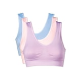 Women's Genie Bra Everlast Comfort 3 Pack of Stretch Sports Bras for ...