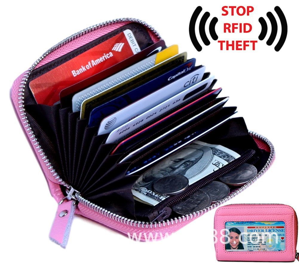 KALMORE Women's Casual Card Wallet, Pink - Walmart.com