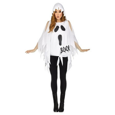 Halloween Themed Adult Candy Corn Poncho Costume - Walmart.com