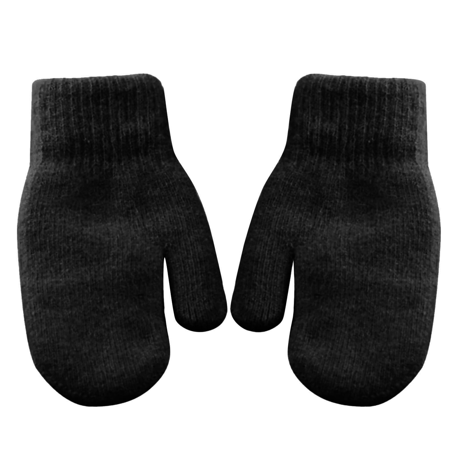 Women's Gloves Mittens Women Mittens Double Cute Stretchy Soft ...