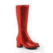 Women's Red Glitter Boots - Walmart.com