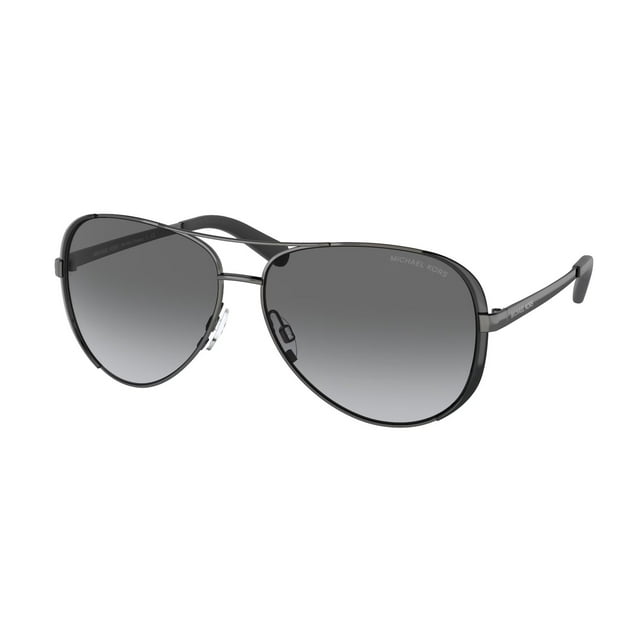 Women's Gradient Chelsea MK5004-101311-59 Black Aviator Sunglasses ...
