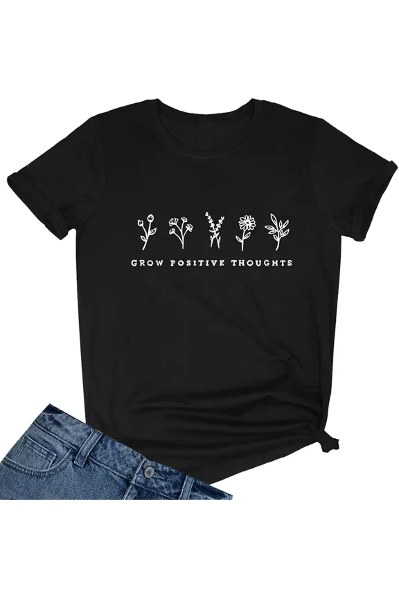 Shop Inspirational and Positive Affirmation T-Shirts in Many Colors