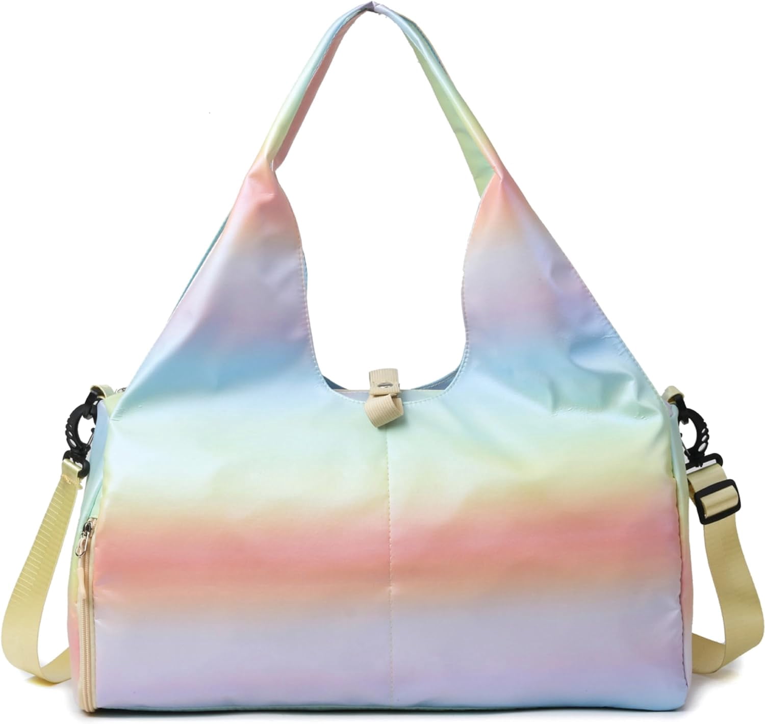 Women's Gym Bag, Kids Duffel Bag with Shoe Compartment, Waterproof ...