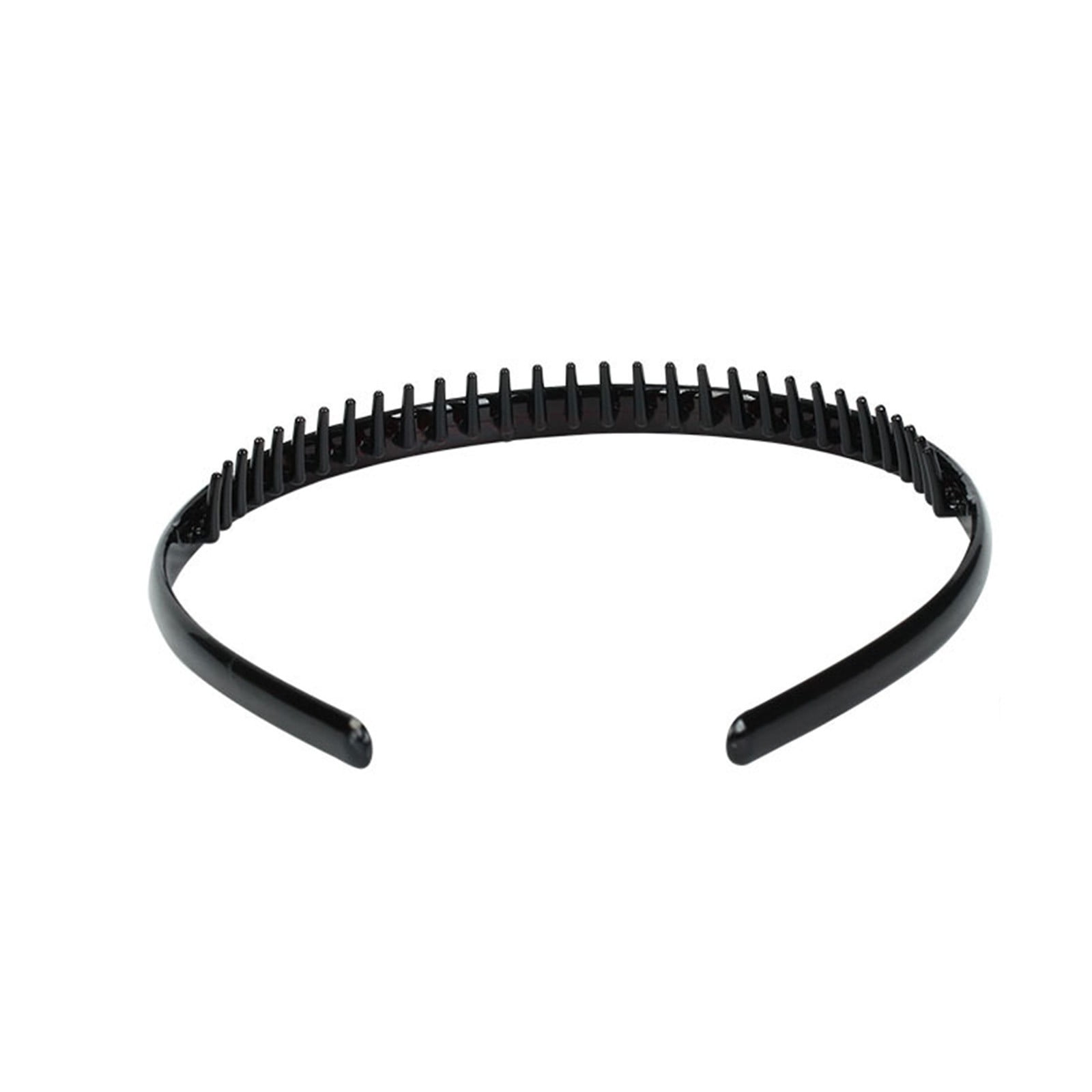 Fimkaul Women's Hair Clips Girls Plastic Headbands With Teeth Comb ...