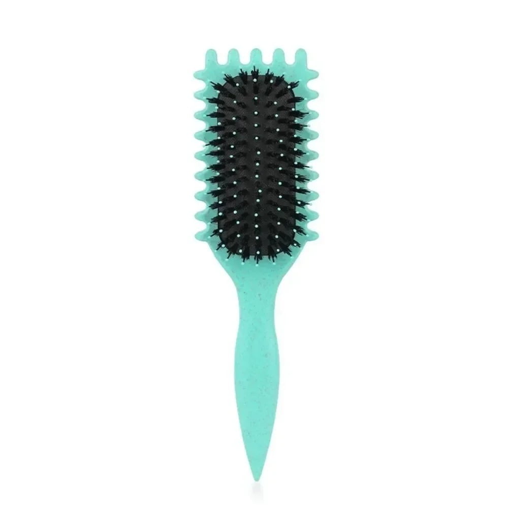 Women's Hair Comb Hollow Shaped Curly Hair Comb Multi Functional Scalp ...