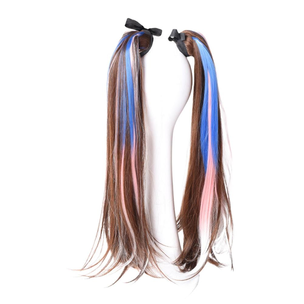 Women's Hair Extensions Braids Natural Gradient Highlighted Style ...