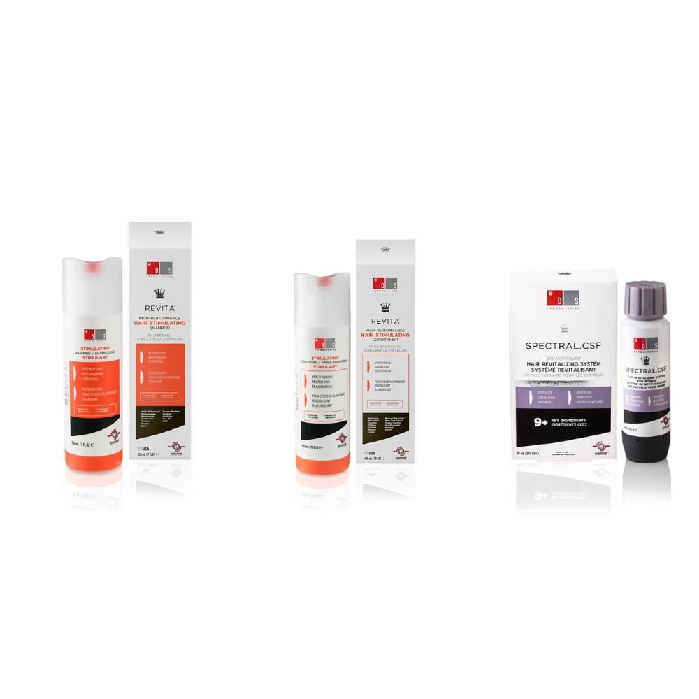Revita Women's Hair Loss Kit with Shampoo, Conditioner, and Topical ...