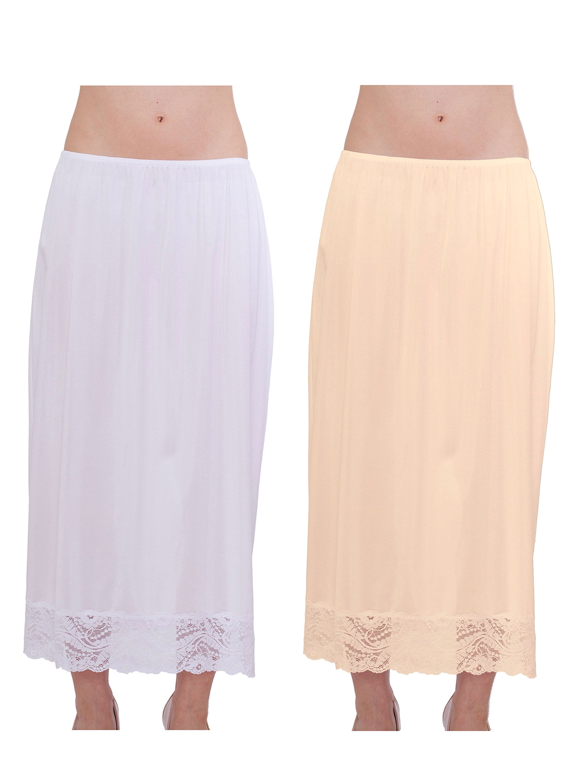 Women's Half Slip 32 with All Around Lace Combo Pack - Walmart.com