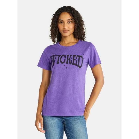 Halloween Women's Perfectly Wicked Graphic Tee from Way to Celebrate ...