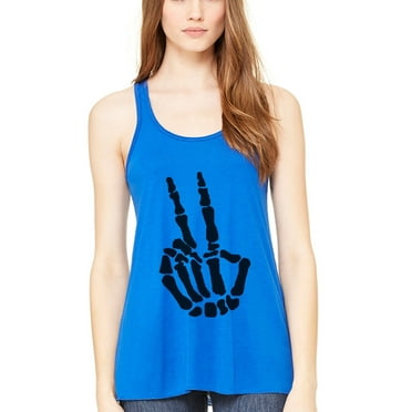 Women's Anchor Printed Flowy Racerback Tank Top - Walmart.com