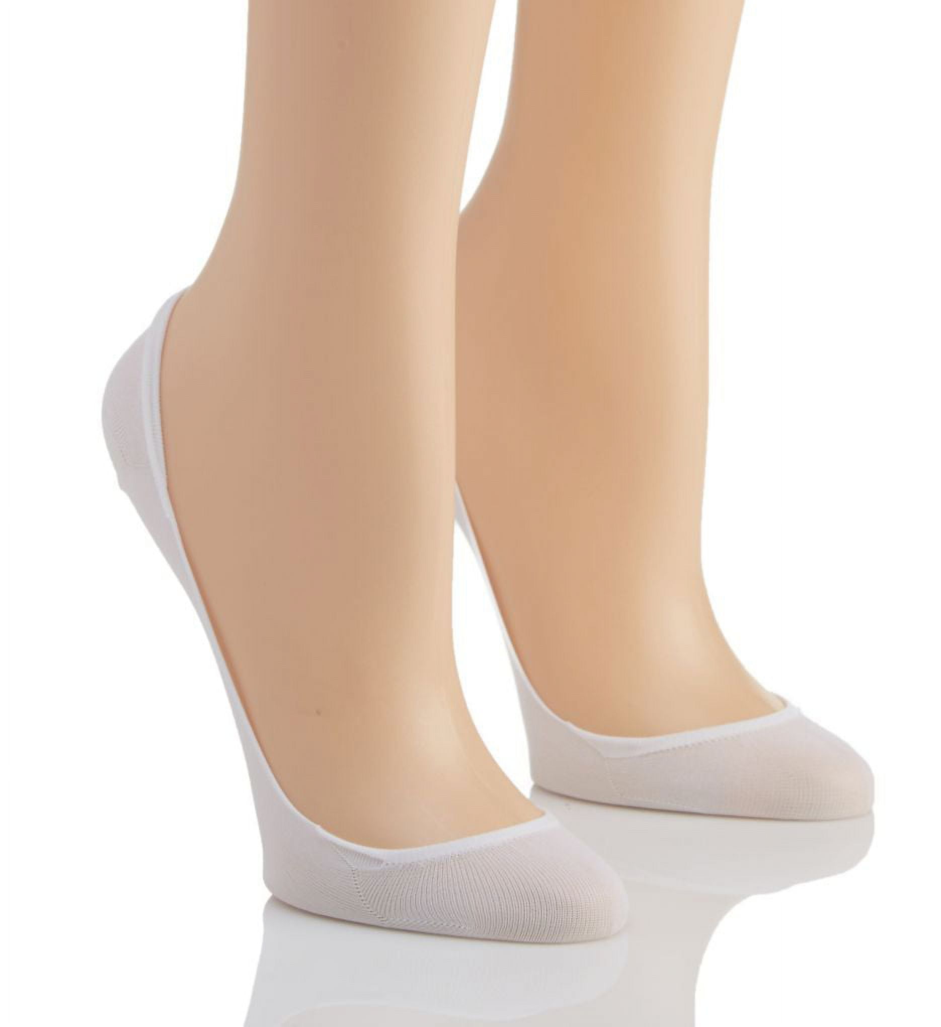 Women's Hanes HST001 X-Low Microfiber Foot Covers - 2 Pack - Walmart.com