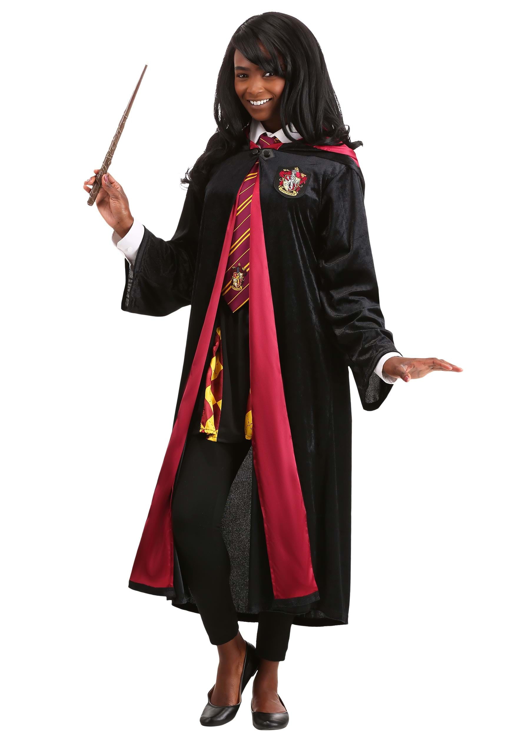 Women's Harry Potter Deluxe Hermione Gryffindor Costume - Walmart.com
