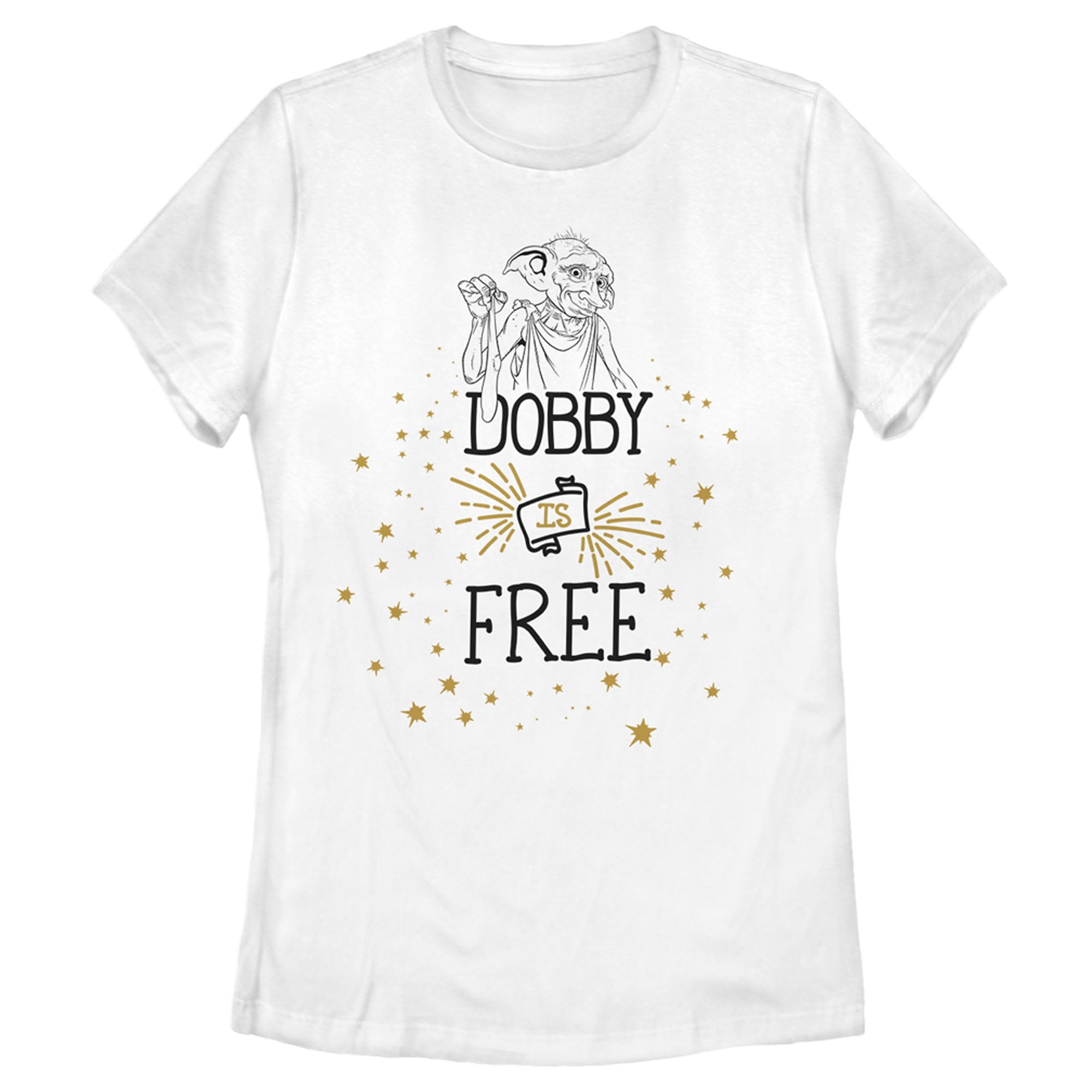 Women's Harry Potter Dobby is Free Graphic Tee White 2X Large - Walmart.com
