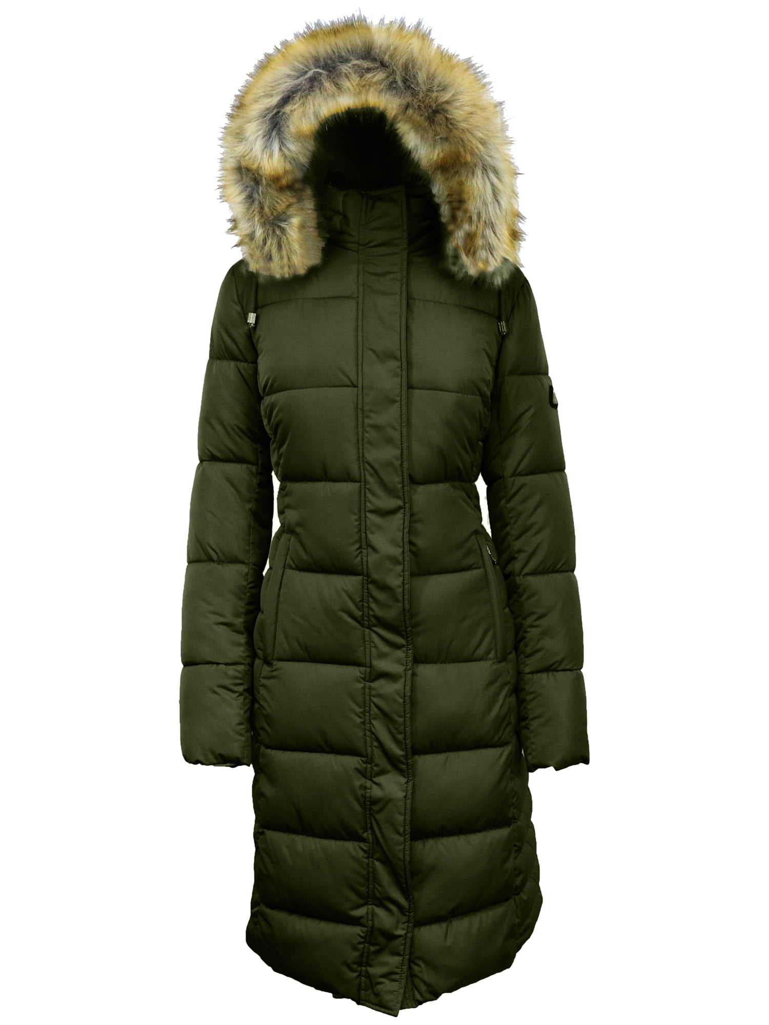 Women's Heavyweight Long Parka Jacket Coat (XS-3XL) - Walmart.com